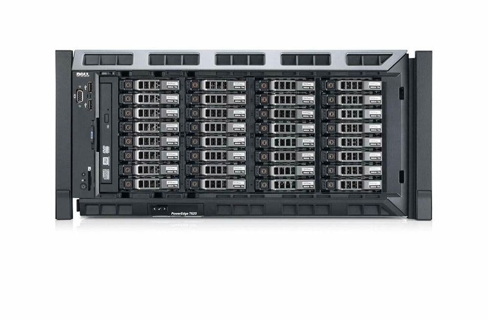 Dell PowerEdge T620 2x Six-Core E5-2640 2 5GHz 128GB Ram 28 8TB SAS ...