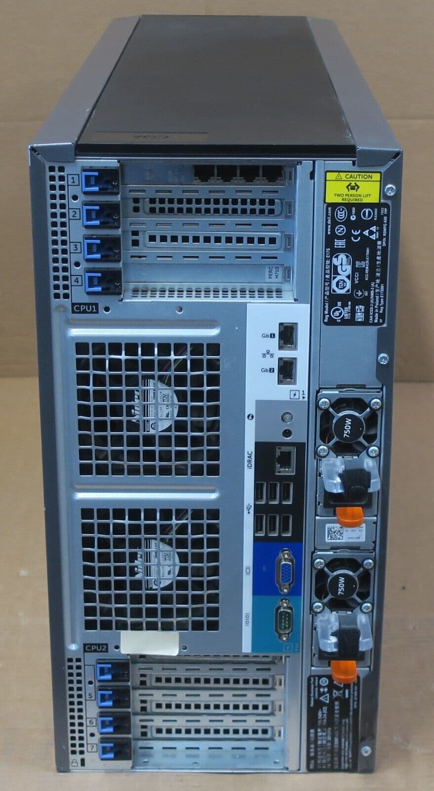 Dell PowerEdge T620 Quad-Core E5-2609 2 40GHz 32GB Ram H710 16-Bay ...