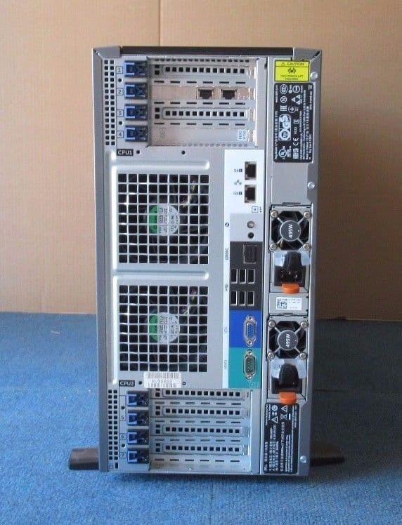 Dell PowerEdge T620 Xeon E5-2640 SIX Core 2 10GHz 32GB H710 16x2 5 ...
