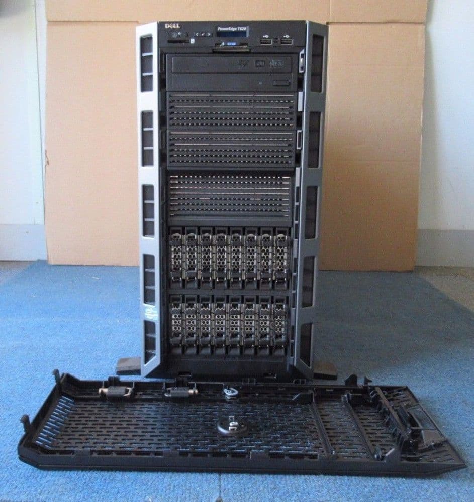 Dell PowerEdge T620 Xeon E5-2640 SIX Core 2 10GHz 64GB H710 3 6TB Tower ...