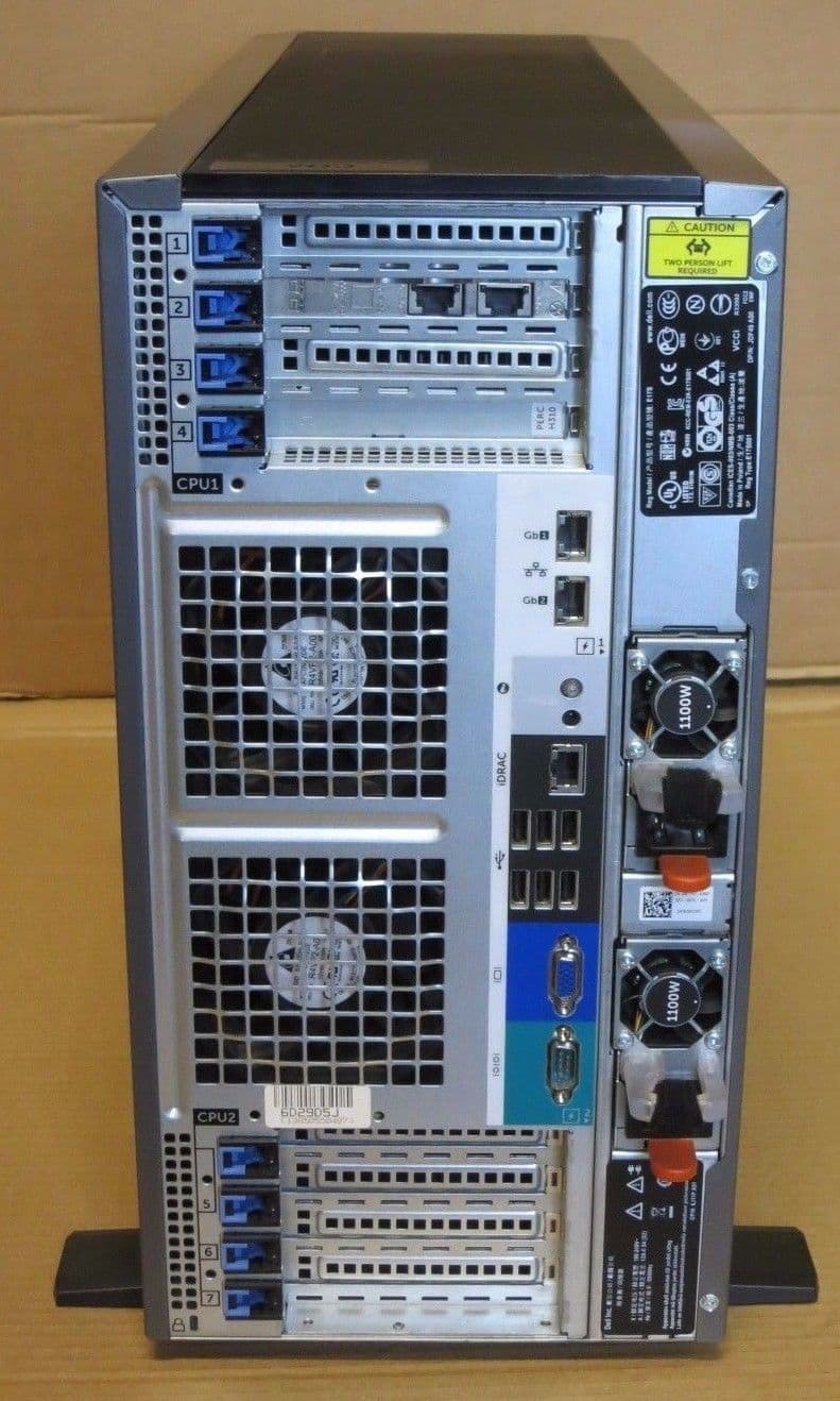 Dell PowerEdge T620 Xeon E5-2640 SIX Core 2 50GHz 48GB Ram H310 Tower ...
