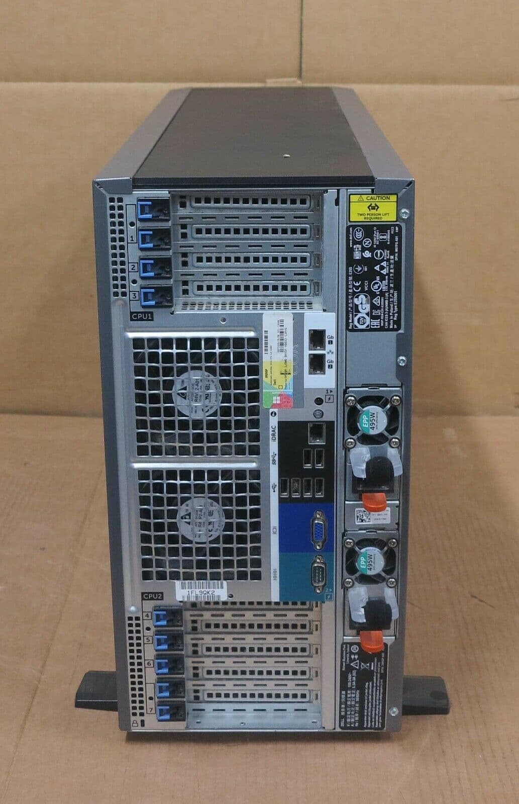 Dell PowerEdge T630 12C E5-2687Wv4 3GHz 64GB RAM 2 4TB HDD H730 RAID Server