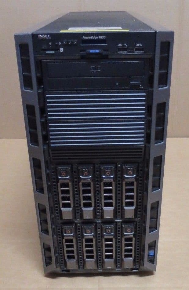 Dell PowerEdge T630 2 x E5-2630v3 8-Core Xeon 40GB RAM 8x 3 5" Tower Server
