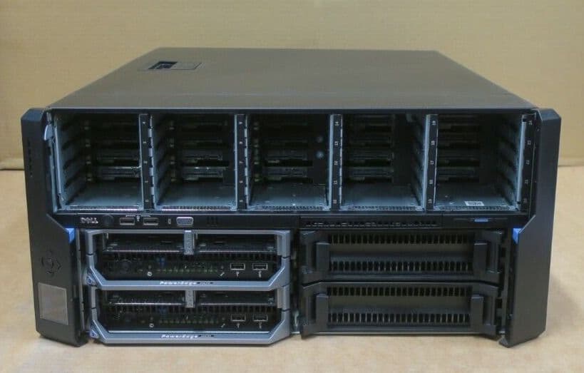 Dell PowerEdge VRTX Rack Chassis 25x Bay 2x M630 2x 10C E5-2640v4 96GB ...