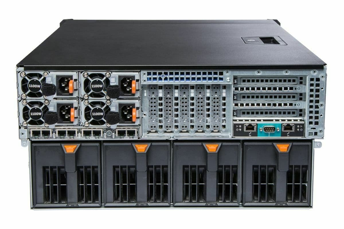 Dell PowerEdge VRTX Rack Chassis 25x HDD Bay 2x M620P 2x E5-2650 32GB ...