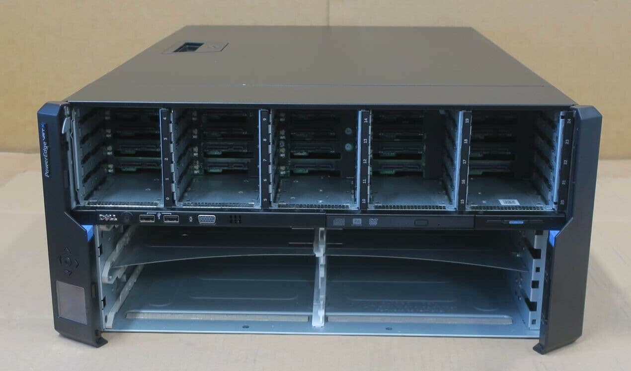 Dell PowerEdge VRTX Rack Chassis CTO 4x M Series Blade Slots 25x 2 5 ...