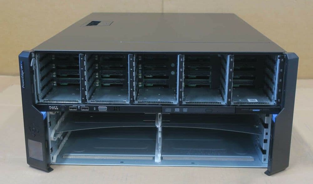 Dell PowerEdge VRTX Rack Chassis CTO Up to 4x M-Series Blades 25x 2 5 ...