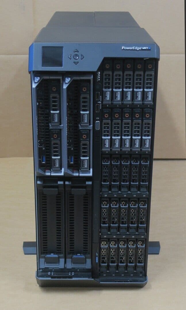 Dell PowerEdge VRTX Tower 6TB Storage 2x M640 2x Silver 4215 96GB 2x ...
