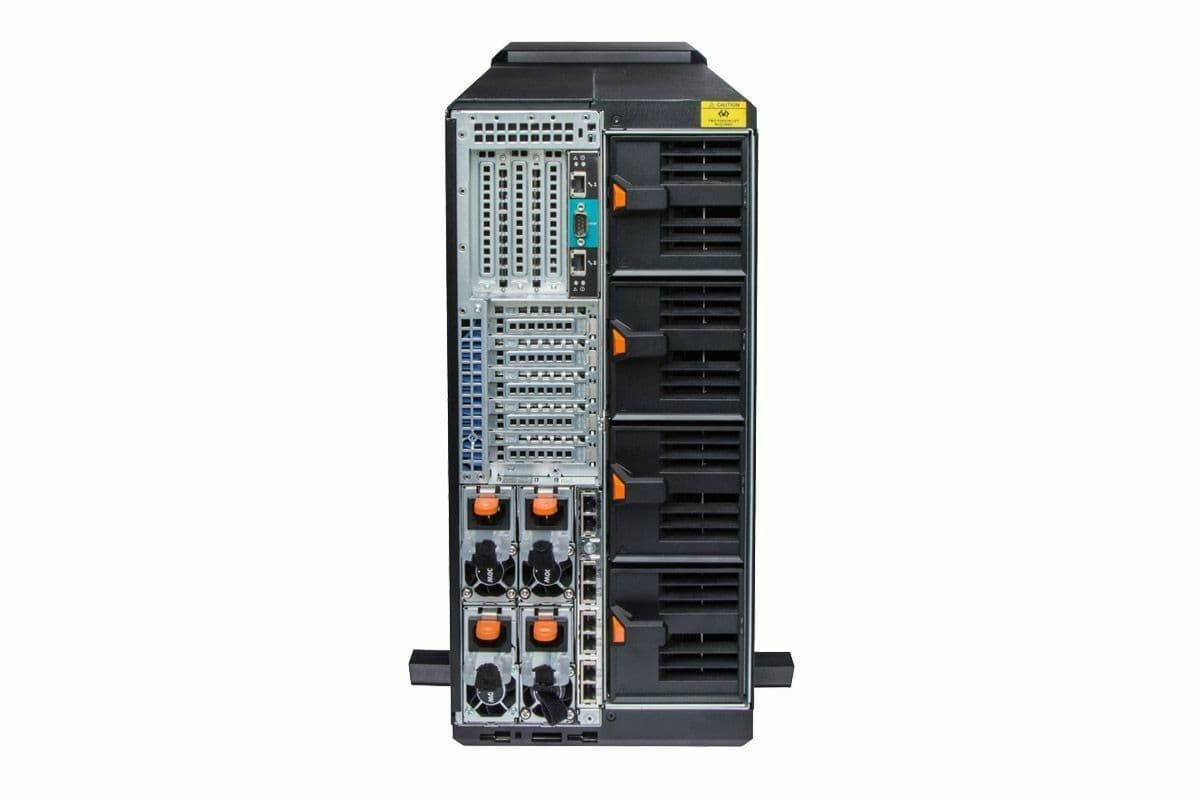 Dell PowerEdge VRTX Tower Chassis 5x 1 2TB 1x M620P 2x E5-2650 32GB Ram ...
