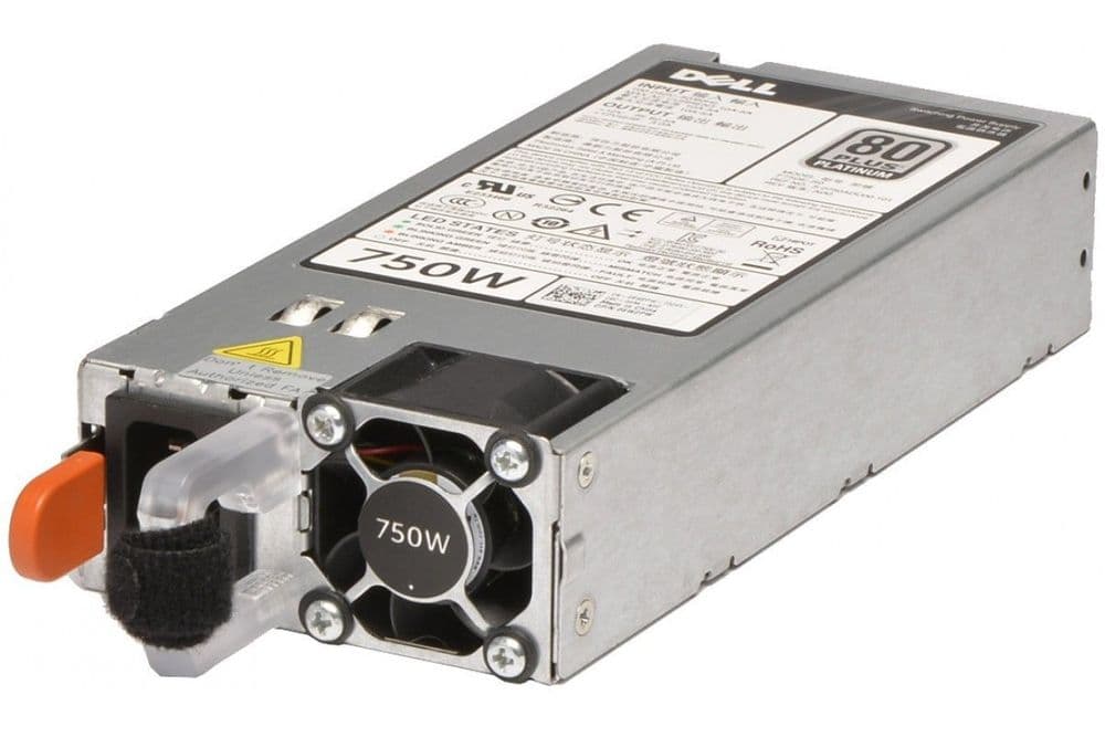 Dell PowerEdge W0CTF 750W PSU Power Supply fr R720 R820 R720 T320 T420 ...