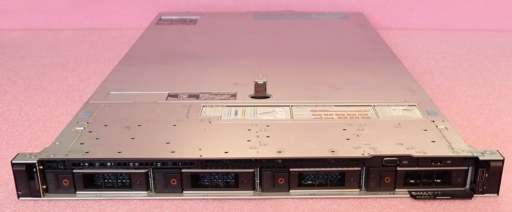 Dell PowerEdge XC640-4 2x Eight-Core Silver 4110 384GB RAM 4x 3 5" Bay ...