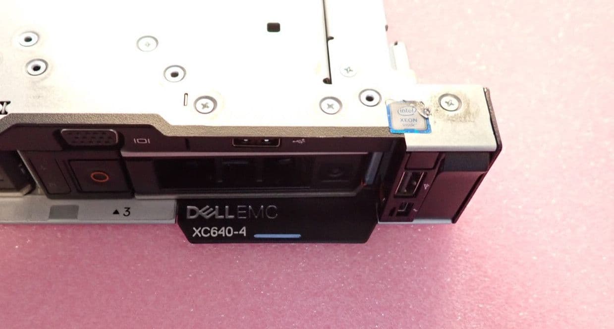 Dell PowerEdge XC640-4 2x Eight-Core Silver 4110 384GB RAM 4x 3 5" Bay ...