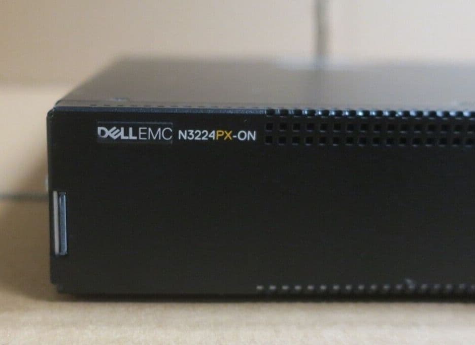 Dell PowerSwitch N3224PX-ON 24x 1/2 5/5/10G PoE 4x SFP28 2x QSFP28 ONIE ...