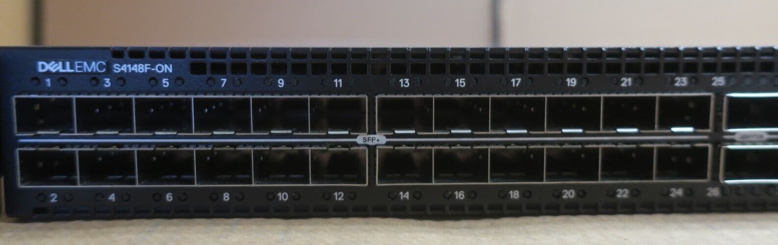 Dell PowerSwitch S4148F-ON 48x 10G SFP 2x40G QSFP 4x 100G QSFP28 OS10 ...