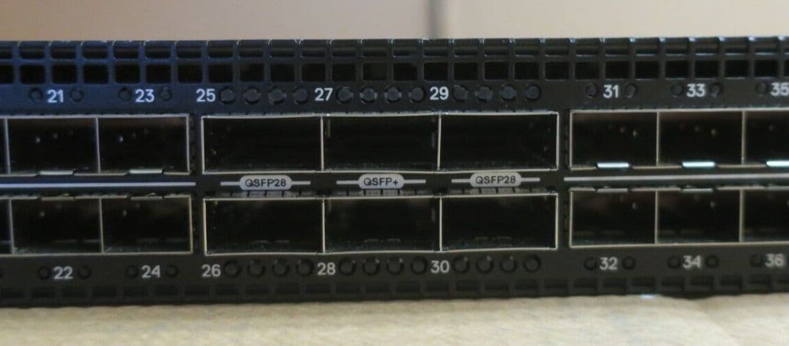Dell PowerSwitch S4148F-ON 48x 10G SFP 2x40G QSFP 4x 100G QSFP28 OS10 ...