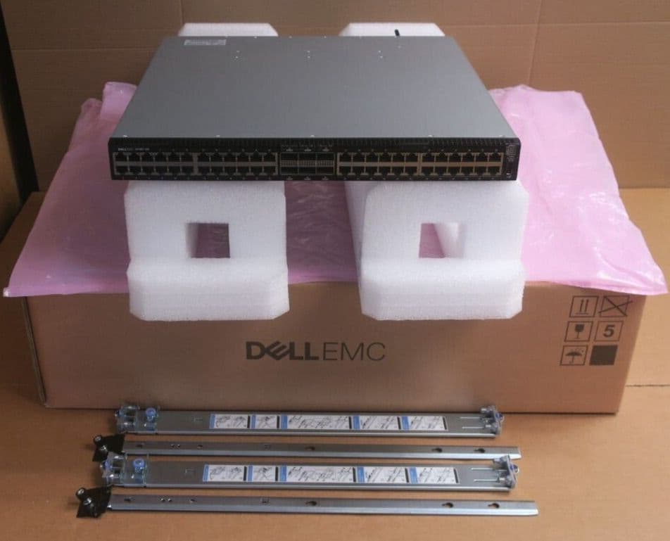 Dell PowerSwitch S4148T-ON 48x 10G RJ45 4x 100GE QFSP28 2x 40GE QSFP ...