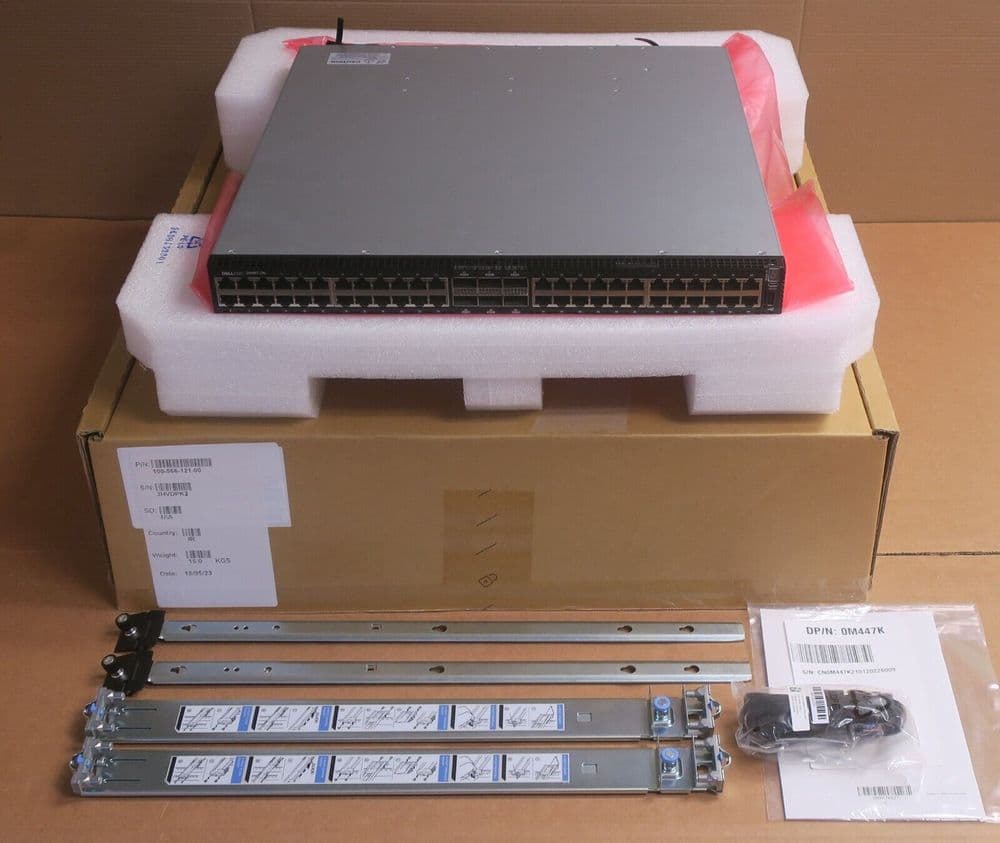 Dell PowerSwitch S4148T-ON 48x 10G RJ45 4x 100GE QFSP28 2x 40GE QSFP ...