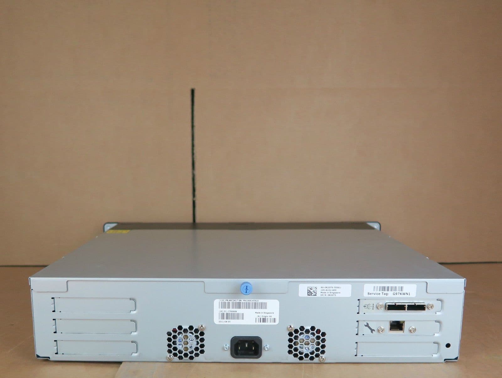 Dell Powervault 114X Ultrium LTO 5 M69TX - SAS Rackmount 2U Tape Drive ...