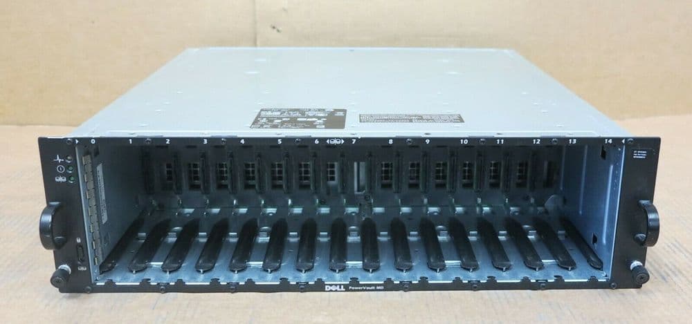 Dell PowerVault MD1000 15x 3 5" SAS Bays 2x SAS Controller Module ...