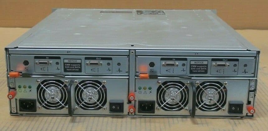 Dell PowerVault MD1000 Storage Array 15x 400GB 10K HDD 2x EMM ...