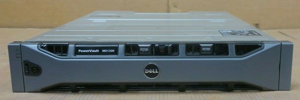Dell PowerVault MD1200 9x 2TB 3 5" HDD Dual 6G SAS Controllers Dual ...