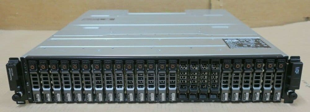 Dell PowerVault MD1220 14x 600GB 2 5" HDD 6x 200GB SSD 2x MD12 ...