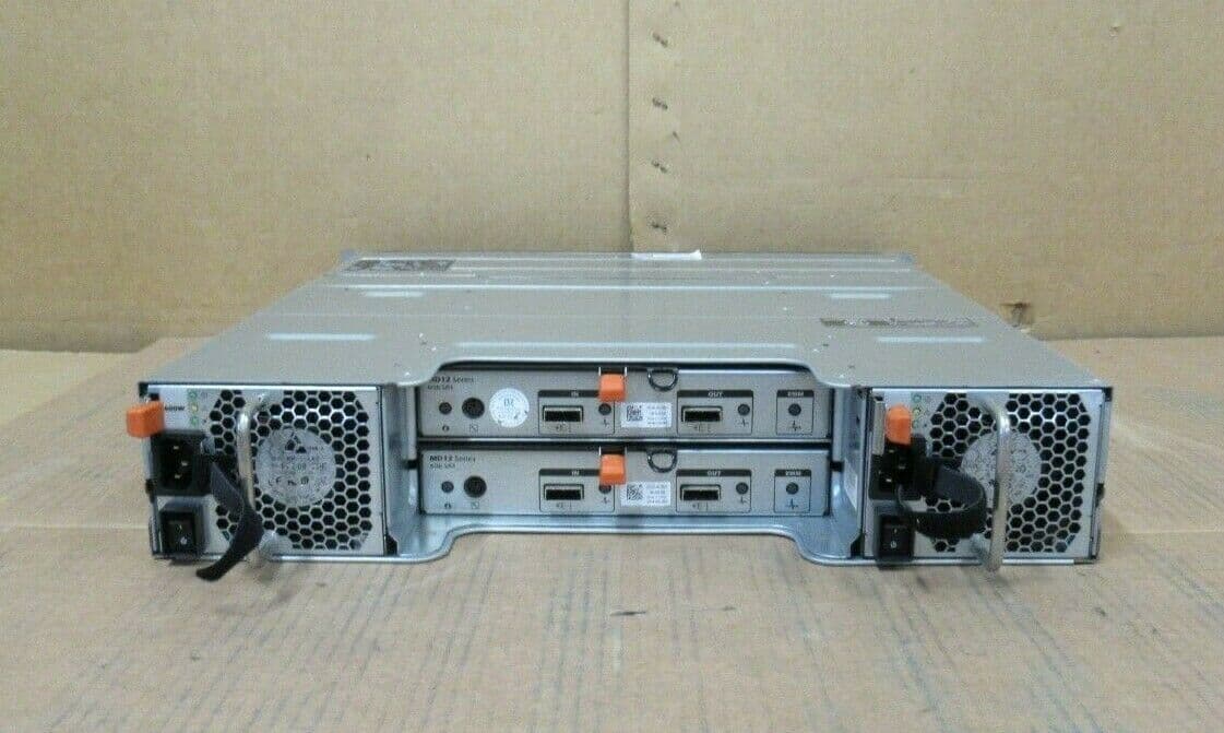 Dell PowerVault MD1220 22 x 1TB 7 2K SAS Storage Array 2 x Controllers ...
