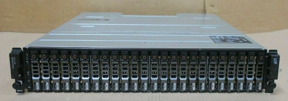 Dell PowerVault MD1220 23x 1TB 2 5" HDD Dual 6G SAS Controllers Dual ...