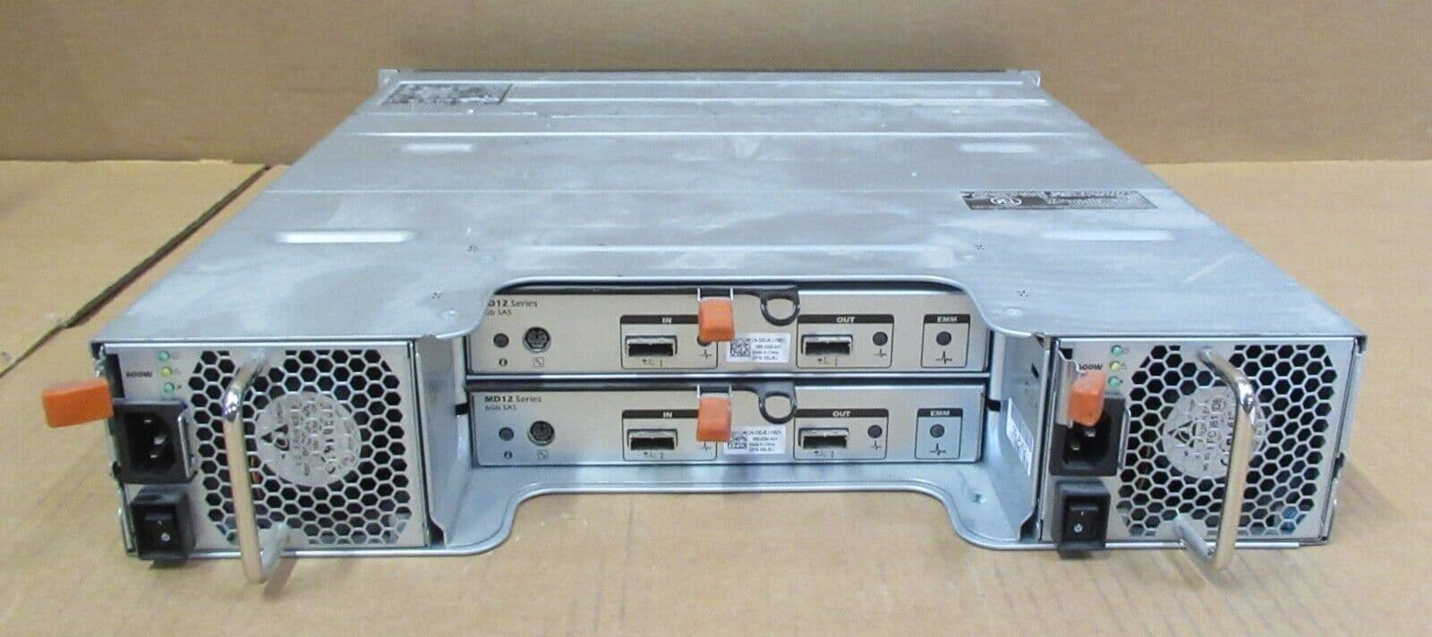 Dell PowerVault MD1220 SAS Storage Array 20x Dell 1 2TB SAS HDD 2x 600W PSU