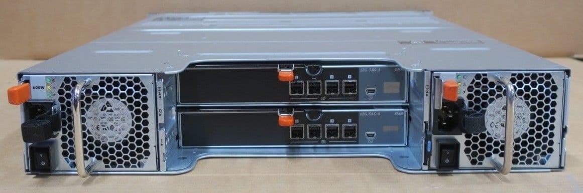 Dell PowerVault MD1400 SAS DAS Storage Array 2x 12Gb/s 12G-SAS-4 ...