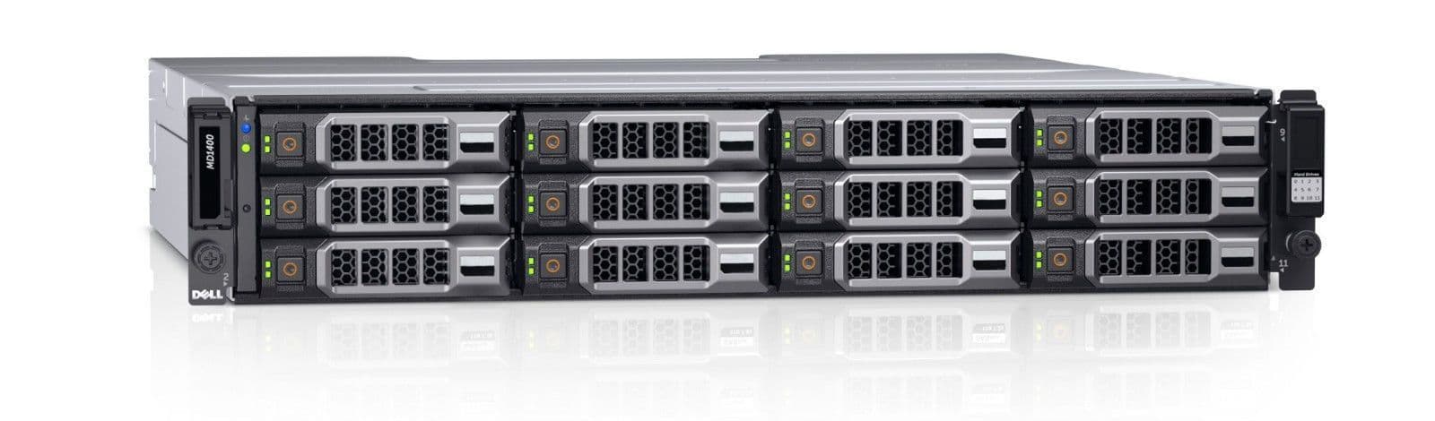 Dell PowerVault MD1400 SAS DAS Storage Array Dual 2x 12GB/s 12G-SAS-4 ...