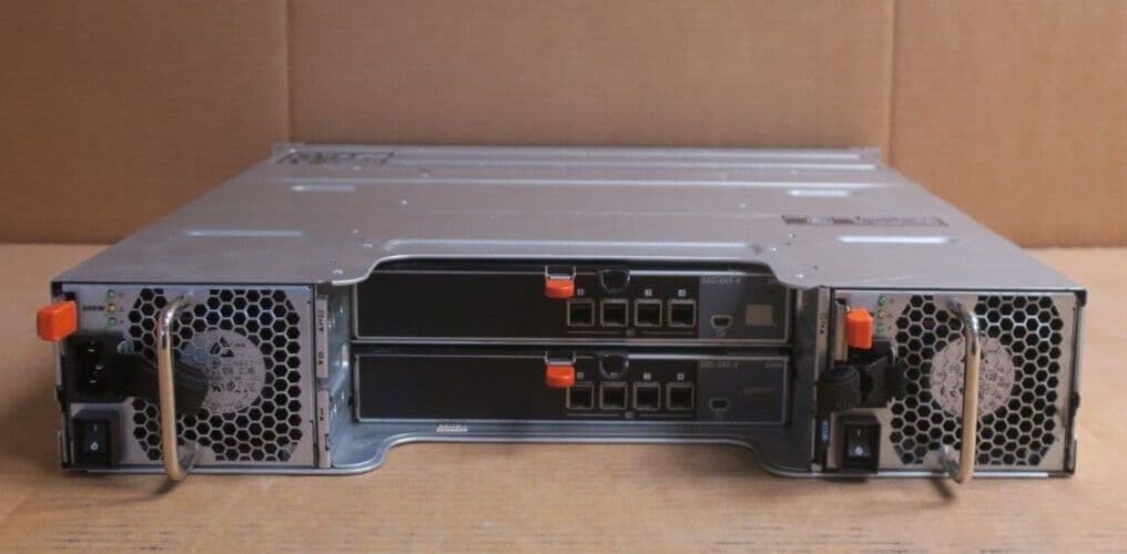 Dell PowerVault MD1420 24x 2 5" Bay Storage Array 2x 12G-SAS-4 ...