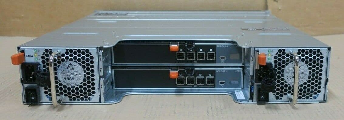 Dell PowerVault MD1420 Storage Array 24x 300GB 10K 6G HDD 2x 12G-SAS-4 ...