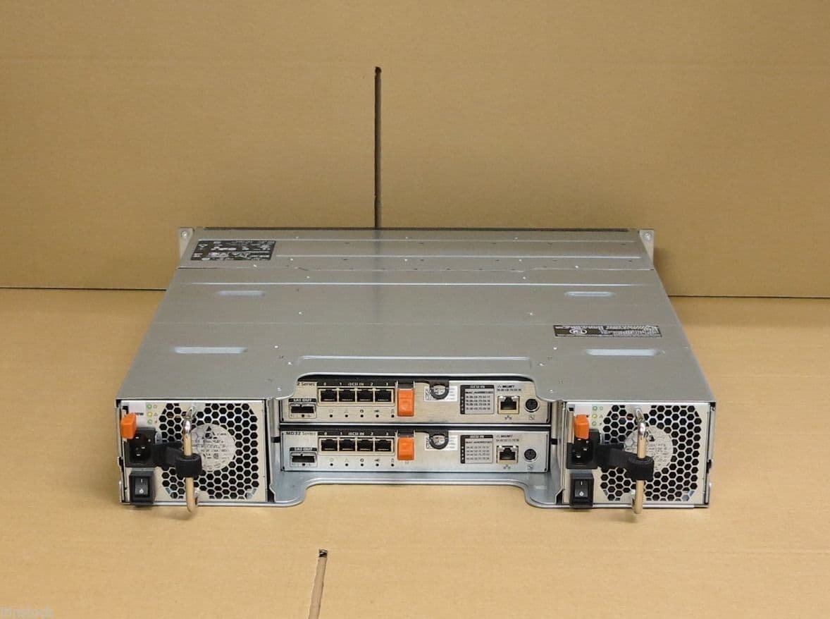 Dell PowerVault MD3 1GB MD3220i iSCSI SAN Storage Array 24 BAY 24 x ...