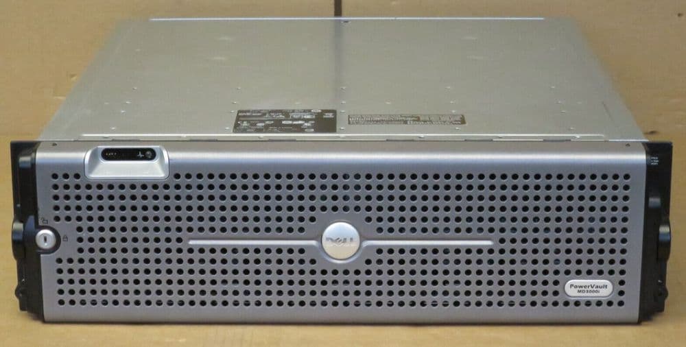Dell PowerVault MD3000i iSCSI 3 5" 15-BAY SAS Dual Controller SAN ...