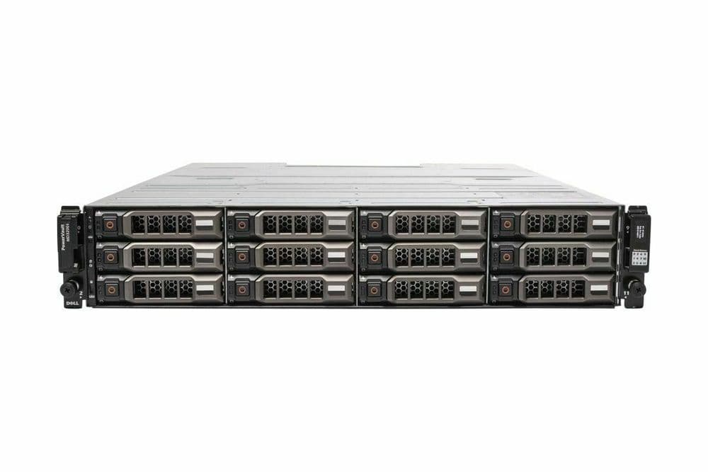 Dell PowerVault MD3200i 12x 8TB 3 5" HDD 2x 1Gbps iSCSI Controllers 2x ...