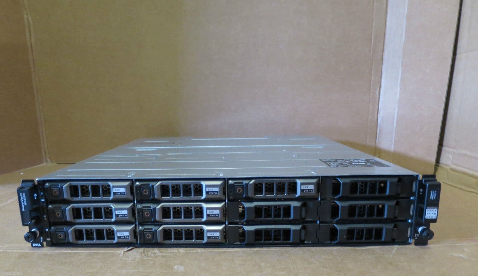 Dell PowerVault MD3200i iSCSI SAN 48TB SAS Storage Array 12 Bay 2U DAS ...