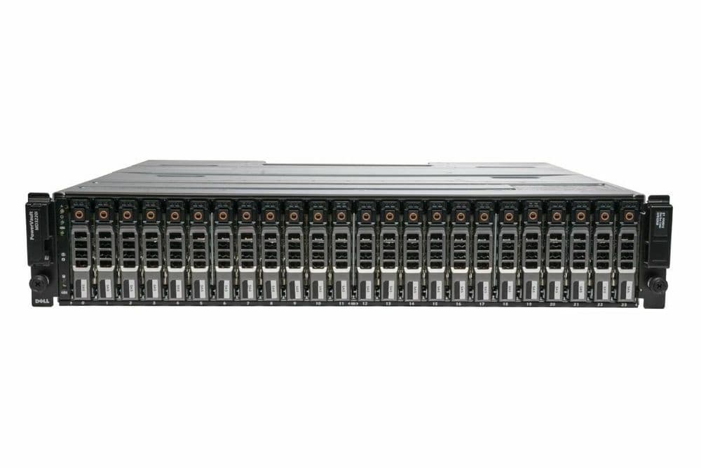 Dell PowerVault MD3220i 24x 146GB 15K 2 5" HDD 2x 1Gb iSCSI Controllers ...