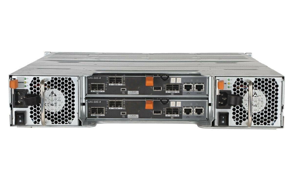 Dell PowerVault MD3400 Storage Array 12x 10TB 7 2K SAS HDD 2x 12G-SAS-4 ...