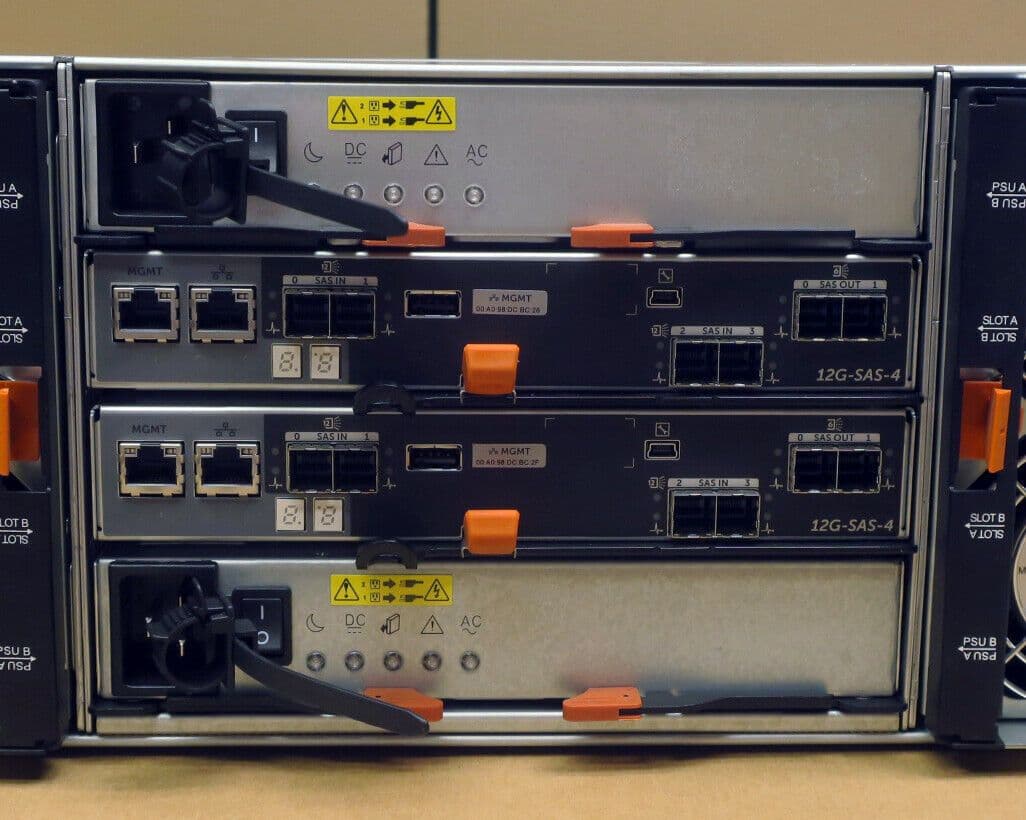 Dell PowerVault MD3460 60x 3 5" SAS/SATA HDD Bay 2x 12G-SAS-4 ...