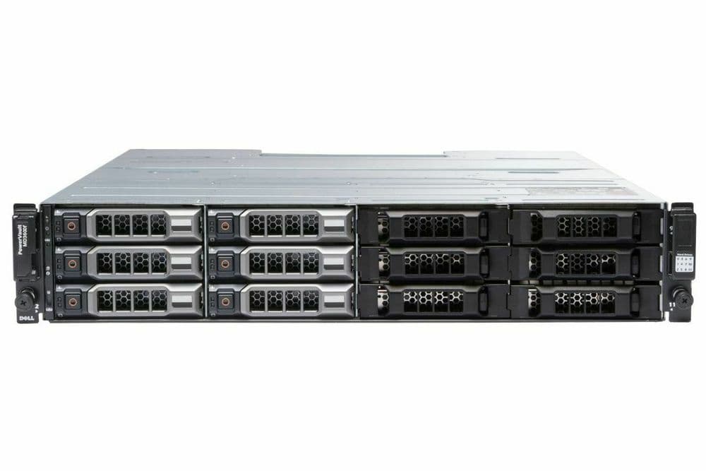 Dell PowerVault MD3600f 6 x 8TB 7 2K 2 x Controller Fibre Channel ...