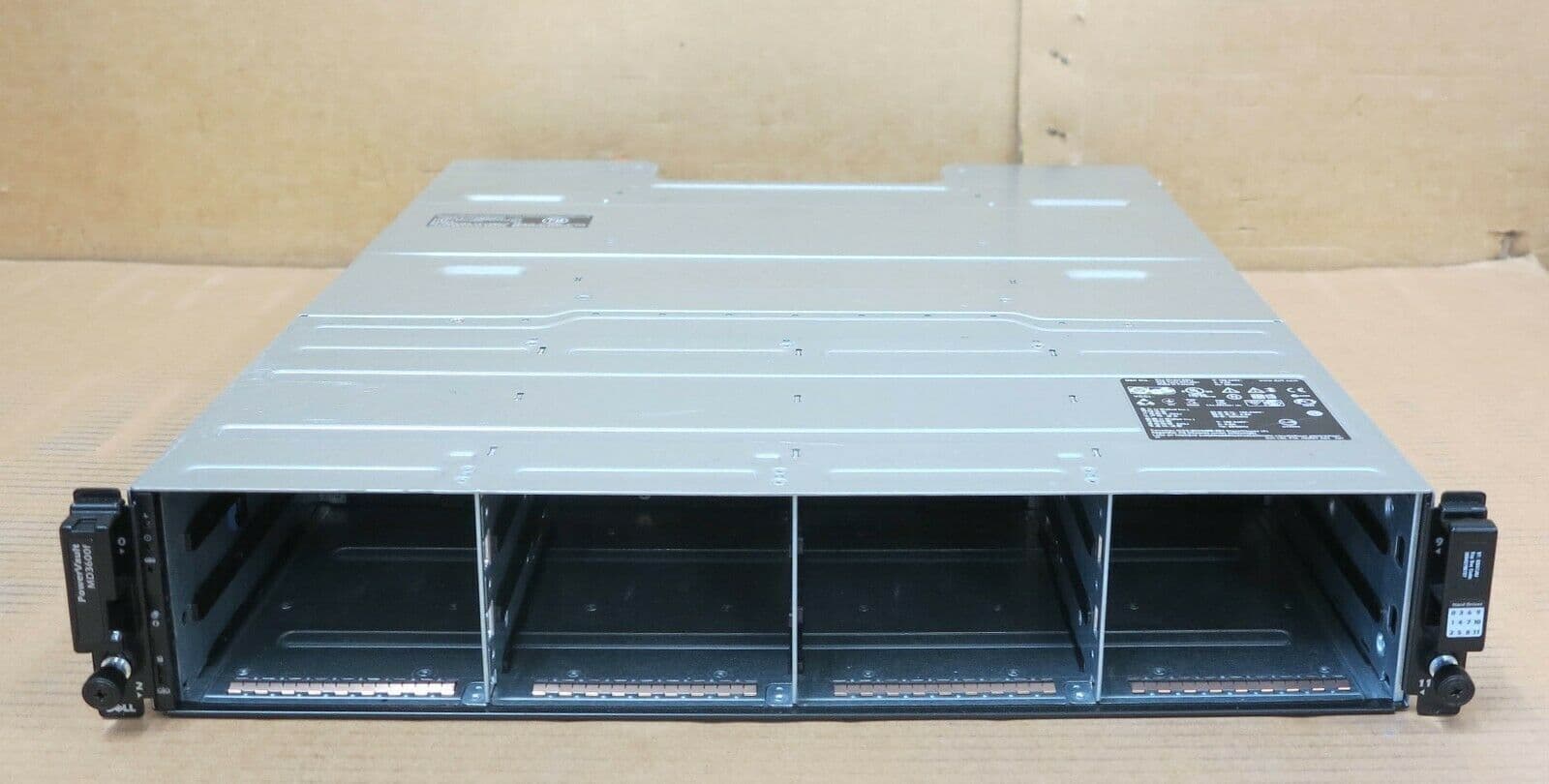 Dell PowerVault MD3600f Storage Array 12x 3 5" Bays 2x FC 8Gb ...