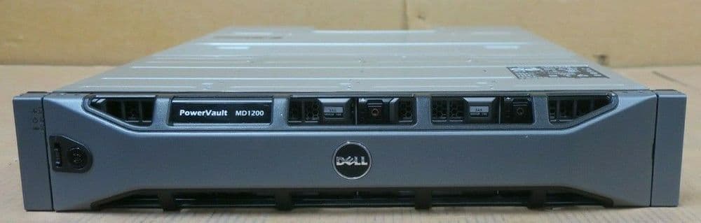 Dell PowerVault MD3600i 12x 3 5" SAS Bays 2x 10G iSCSI Controllers Dual ...