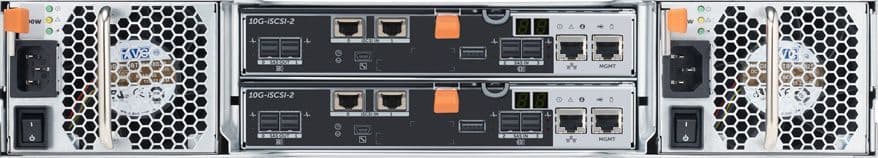 Dell PowerVault MD3800i 10GB iSCSI Base-T 10GbE Dual Controller Storage ...