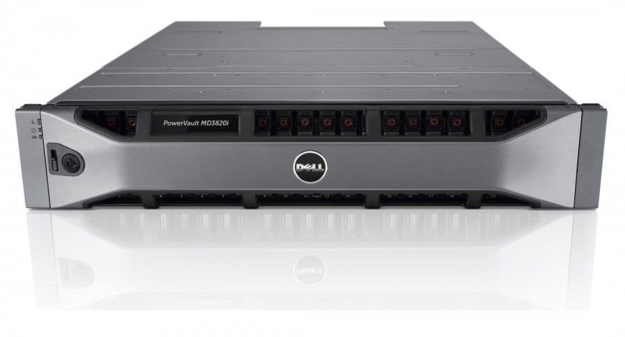 Dell PowerVault MD3820i Storage Array - 24x 2 5" SAS HDD Bays 2x 10Gb ...