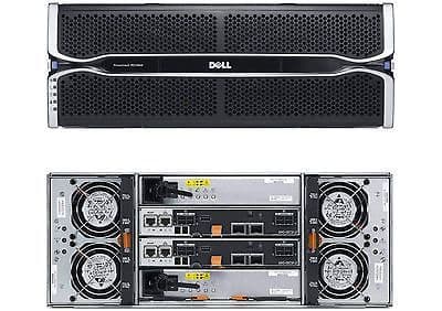Dell PowerVault MD3860i 10GbE iSCSI SAN High Density Storage Array Dual ...