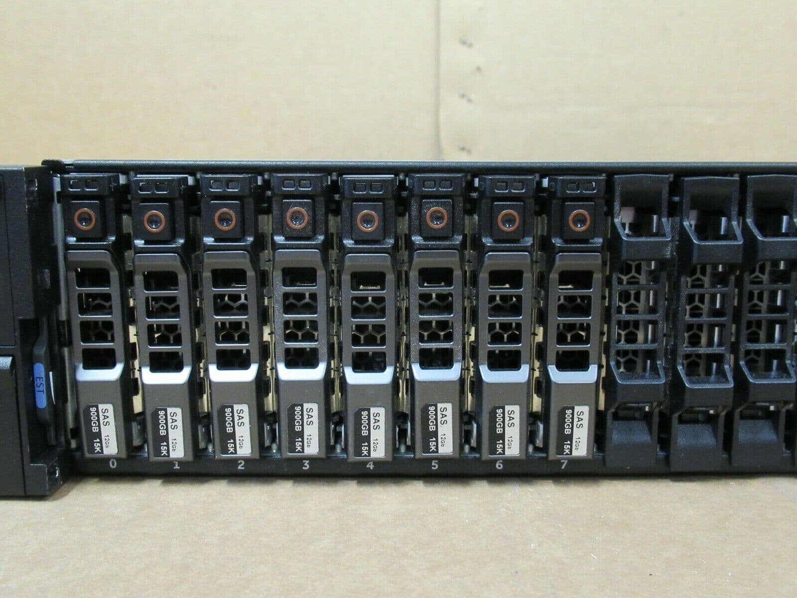 Dell PowerVault ME4024 8 x 900GB 12G 15K SAS HDD 2 x Type B Controllers ...