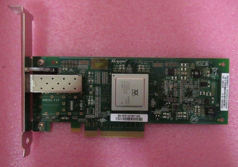 Dell QLogic QLE2560 8Gb PCI-E Fibre Channel Host Bus Adapter R1N53 0R1N53