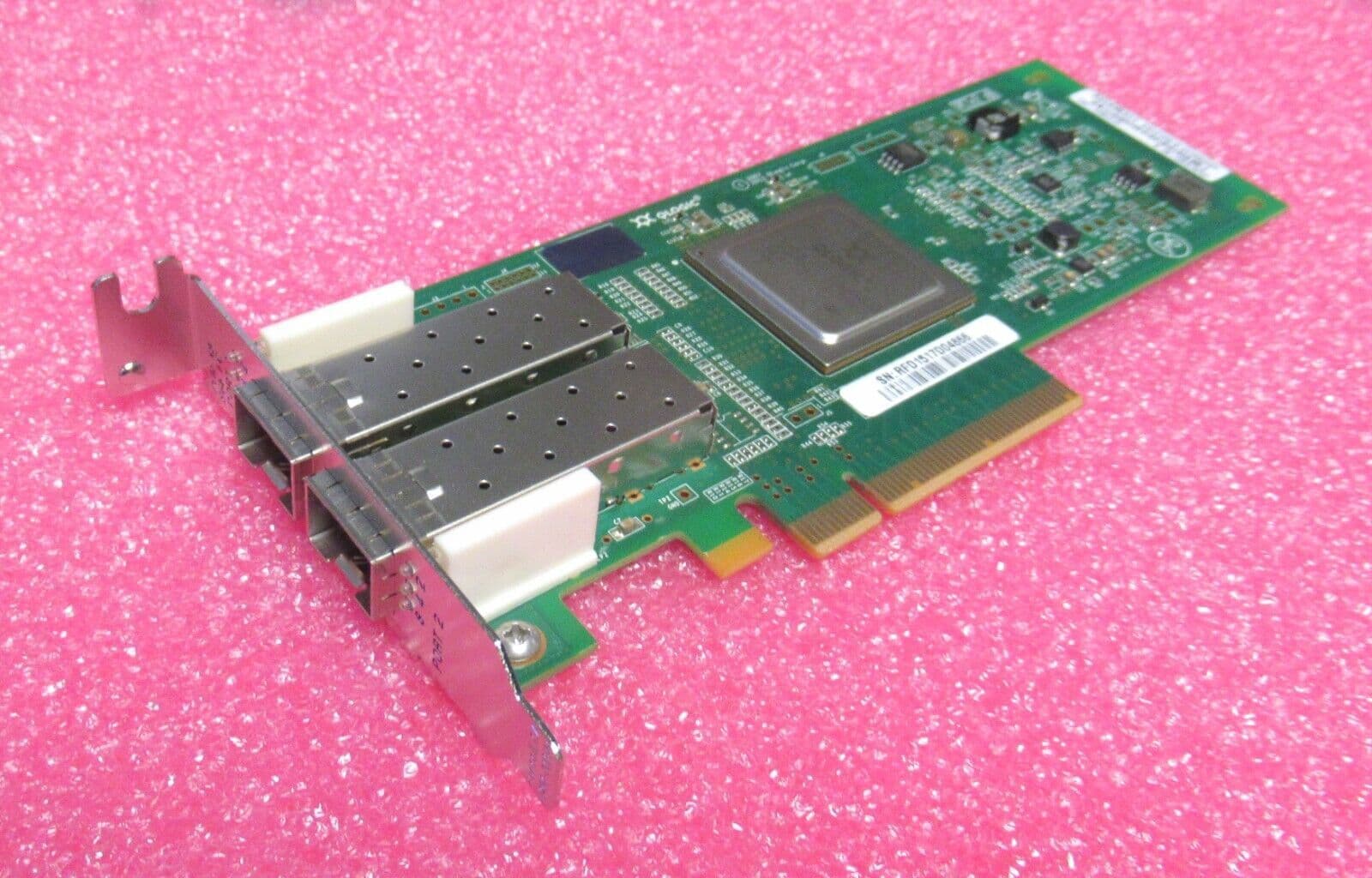 Dell QLogic QLE2562L Dual Port PCI-E 8GB Dual Fibre HBA Host Bus ...