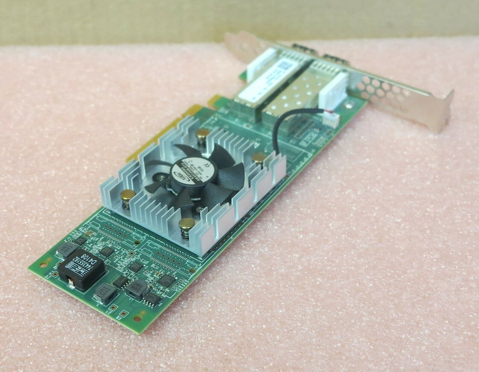 Dell QLOGIC QLE2662 16GB Fibre Channel Dual Port PCI-E 3 0 x8 HBA 2x SFP 9J1RG